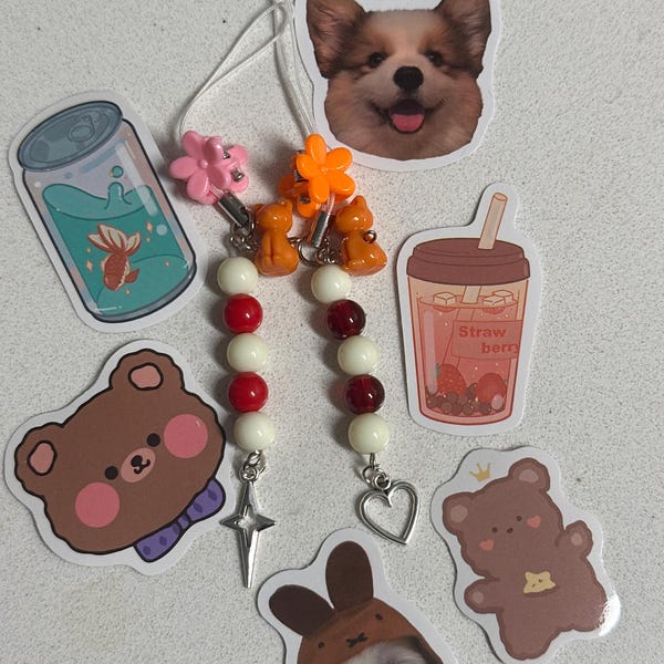 Handmade Aesthetic Keychains - Etsy