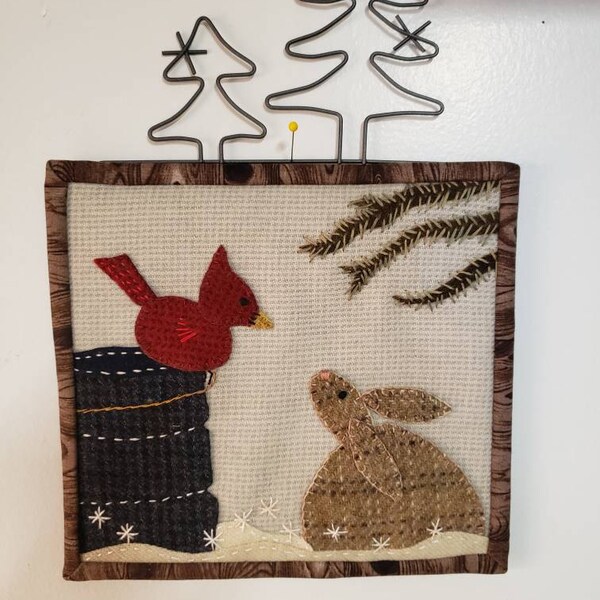 A Bushel and a Peck Wool Appliqué Pattern - Etsy