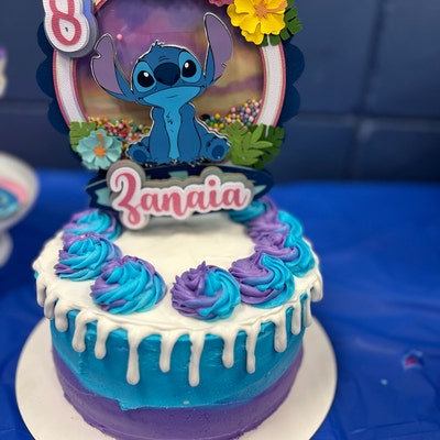 Lilo and Stitch Shaker Cake Topper - Etsy