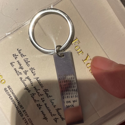 Actual Handwriting Keychain Custom Personalized Keychain for - Etsy