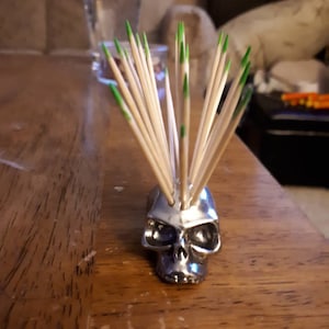 Skull Toothpick Holder - Etsy