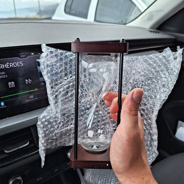 Custom Engraving Vintage Refillable Sand Hourglass Timer/ Sand ...