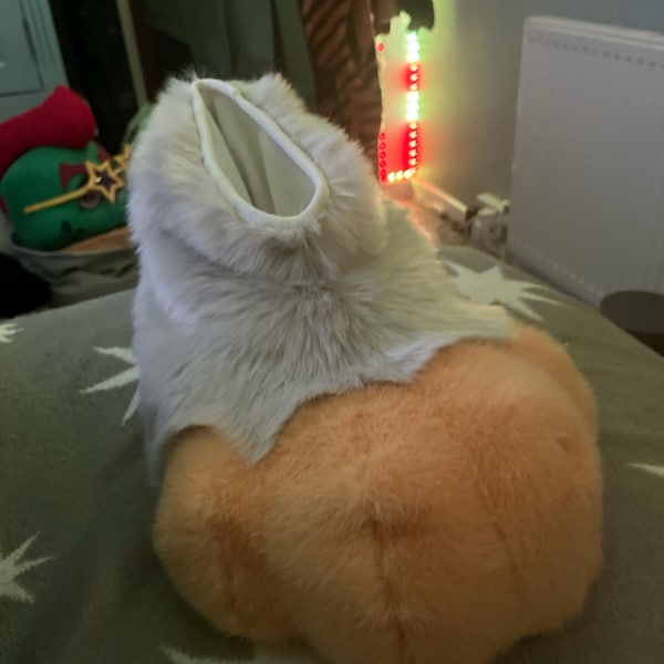 Fursuit Feet Paws, Toony Foot Paw, Kemono Foot Paw, Light Pink Cat Paws ...