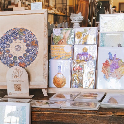 Extra Large Stand Countertop Display Card Display Notepad Display ...