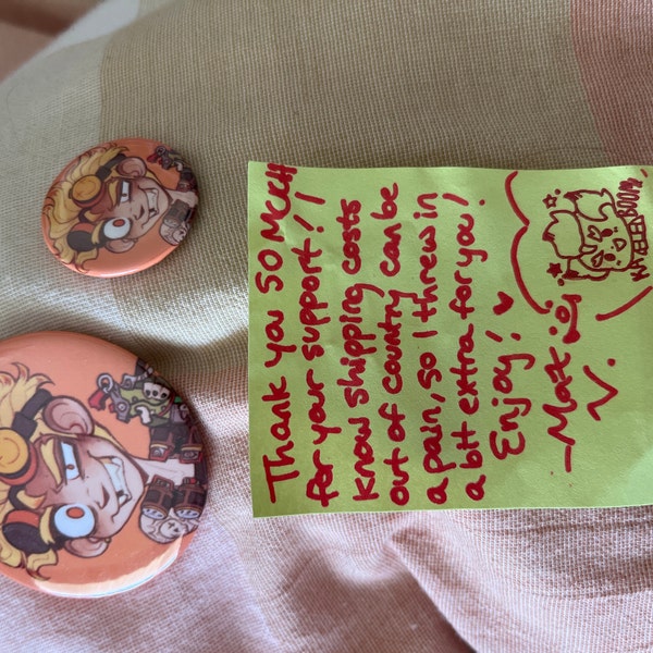 Overwatch 2 Junkrat Button/badge - Etsy