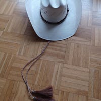 Wild Rag Scarf Slide, Rawhide Scarf Slide, Cowboy Scarf Slide, Hand ...