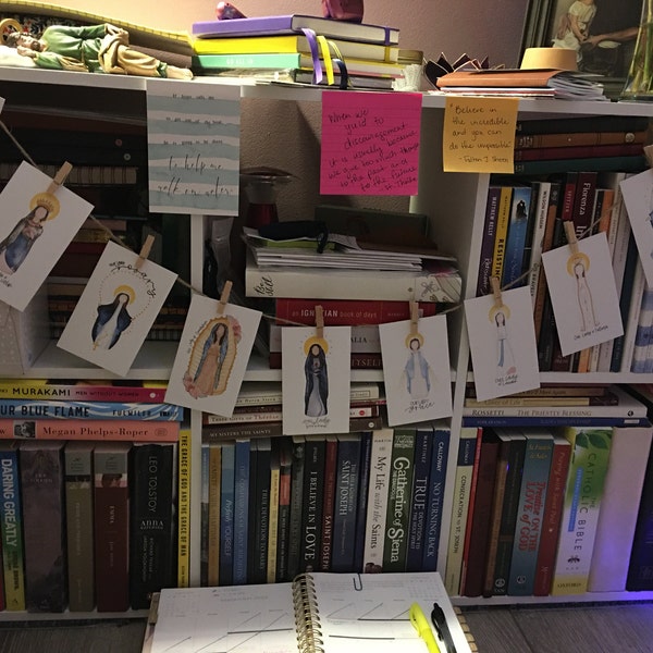 Our Lady | BUNDLE | Saint Prints | Saint Cards | Catholic Gift - Etsy