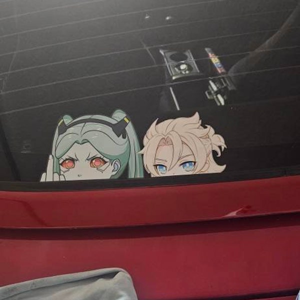 Dr Ratio Peeker Holographic Sticker Honkai Star Rail Sticker Dr Ratio ...