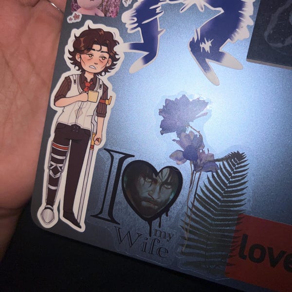 Ashe Sticker, League of Legends Kiss-cut Sticker, High Quality Custom ...