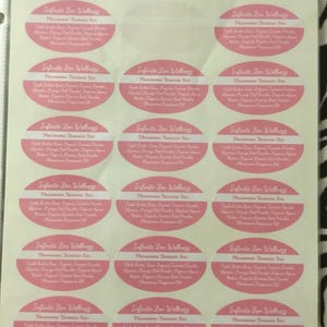 Flavor Labels Shop Labels Baking Supplies Candle Supplies Food Stickers ...