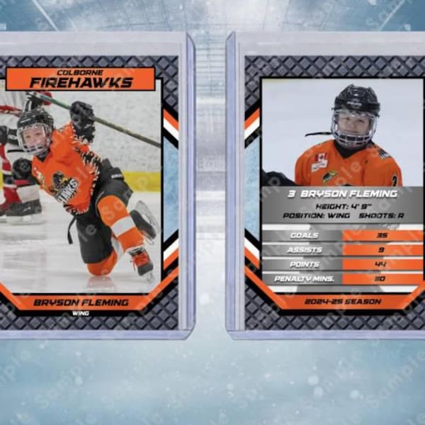 Custom Holographic Football Cards - Includes Magnetic Case, Free ...