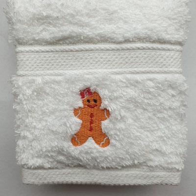 Gingerbread Girl Embroidery Design. Mini Gingerbread Girl. Christmas ...