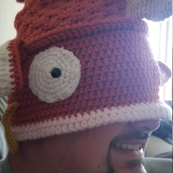 Pokemon Shiny Magikarp Hat / Pokemon Go Trainer Gag Gift Character Hat ...