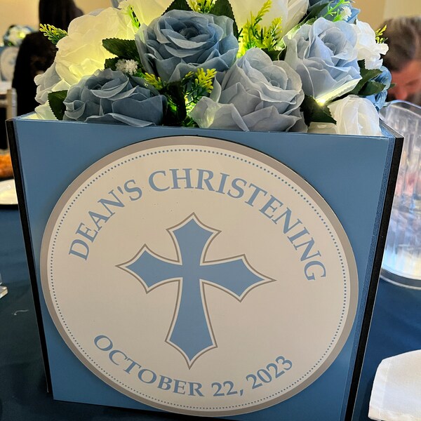 Custom Golf Photo Cube Centerpiece for Birthday Party Event Decor - Etsy