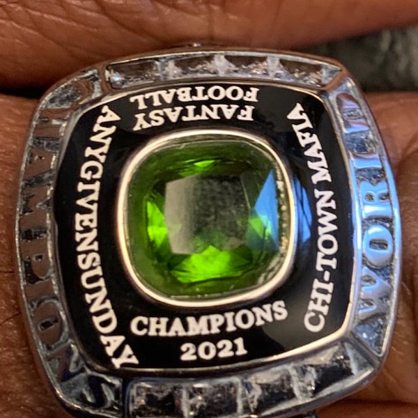 Personalized Custom World Champion Ring - Football, Baseball ...
