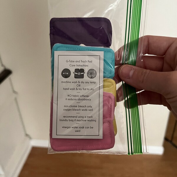 Solid Color Trach Pads | Tracheostomy Pad | Trach Dressing ...