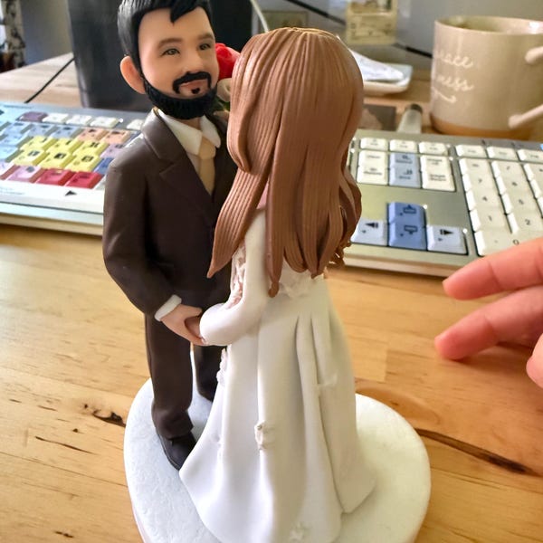 Lifelike Clay Portrait Model, Handcrafted Custom Figurine, Personal ...