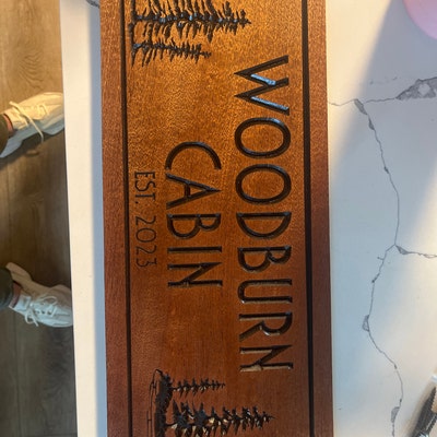 Carved Wooden Welcome Sign Nature Inspired Bird and Tree - Etsy Canada