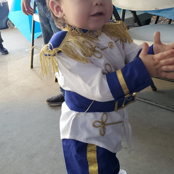 Baby Boy Prince Costume, Personalized Prince Charming Outfit, First ...