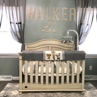 Nursery Name Sign Nursery Sign Over Crib Sign Nursery - Etsy