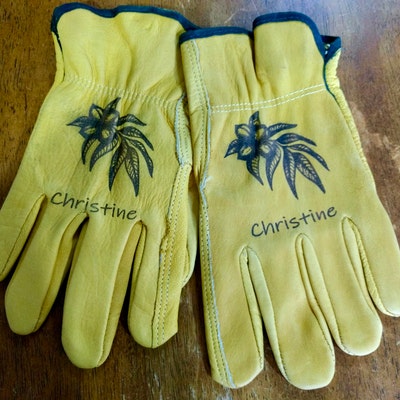 Work Gloves, Customized Personalized Gardening Working Gloves ...