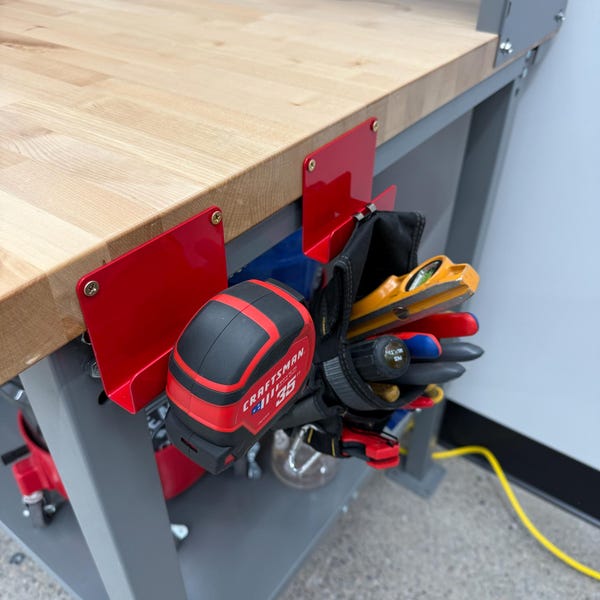 Wall Mount Tape Measure Holder - Shop Organization, Tool Storage ...