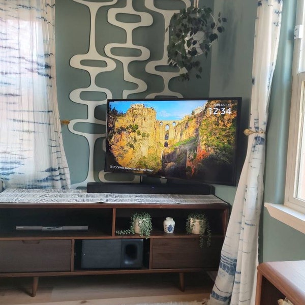 Retro 70s Decor, 3D Wall Panels, Mid-century Modern, 70s Vintage Look ...