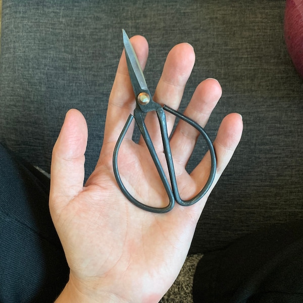 Vintage Finish Black Notion Scissors / Sharp Scissors / Bonsai Scissors ...