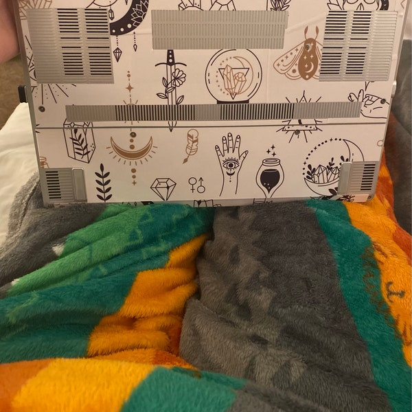 Pug Laptop Skin Dog Pattern Notebook Vinyl Decal Dell Hp Lenovo Asus ...