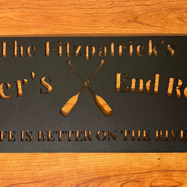 Custom River Signs; Welcome to the River House Sign; River House Sign ...