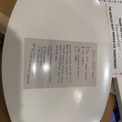 Custom Recipe Plate Handwritten Recipe Platter Recipe on Platter ...