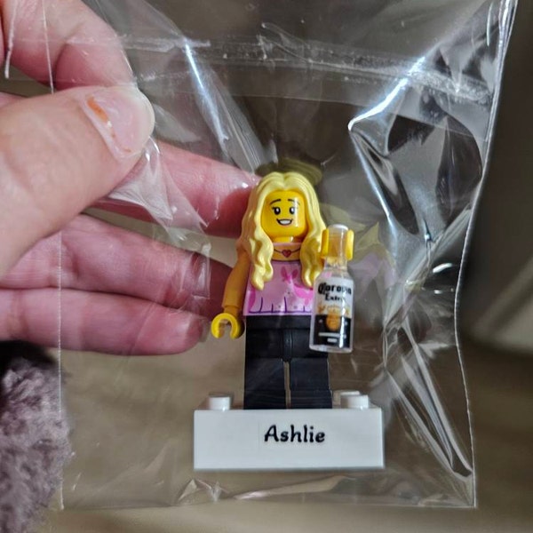 Custom Lego Minifigures Couples Gift, Wedding Lego Figure Art ...