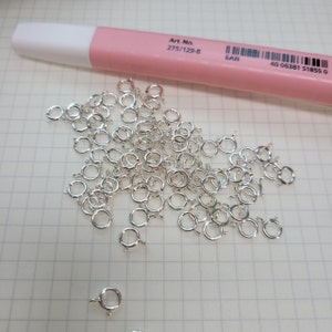 Sterling Silver CLOSED Jump Ring 2mm 3mm Jump Rings 18 Gauge | Etsy