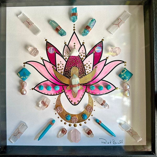 Crystal Art, Sacred Geometry Art, Mandala Art, Energy Infused Art ...