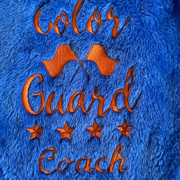 Color Guard Crossed Flags Embroidery Design 3 Sizes Included! 2", 3", 4 ...