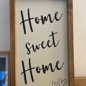 Love You,bye Farmhouse Style Modern Sign Rustic Present gift UK Quote ...