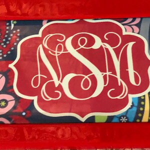 Paisley Monogram License Plate Personalized License Plate Paisley ...