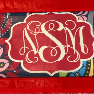 Paisley Monogram License Plate Personalized License Plate Paisley ...