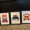 DOC HUDSON Portrait Poster Printable Wall Art Illustration Pixar Cars ...