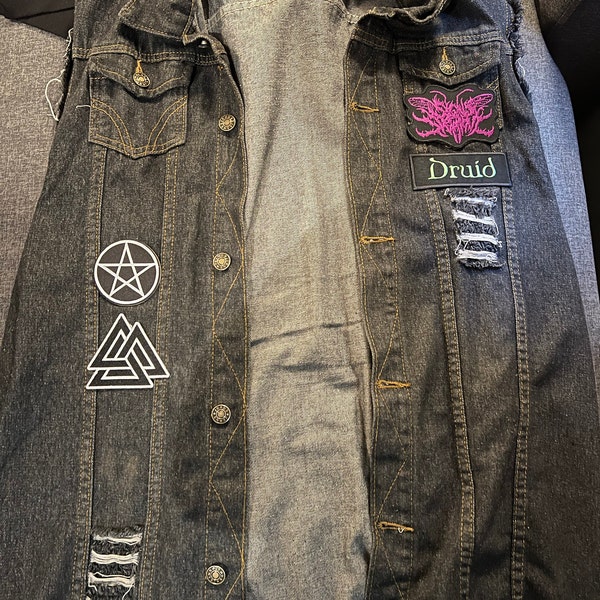 Druid Patch 4" Embroidered Iron-on Applique for Clothes, Character ...