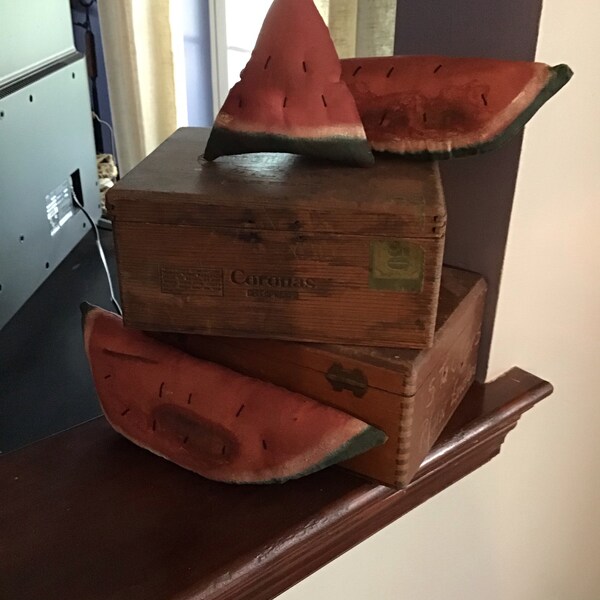 Farmhouse Primitive Watermelon Slices and Chunks - Etsy