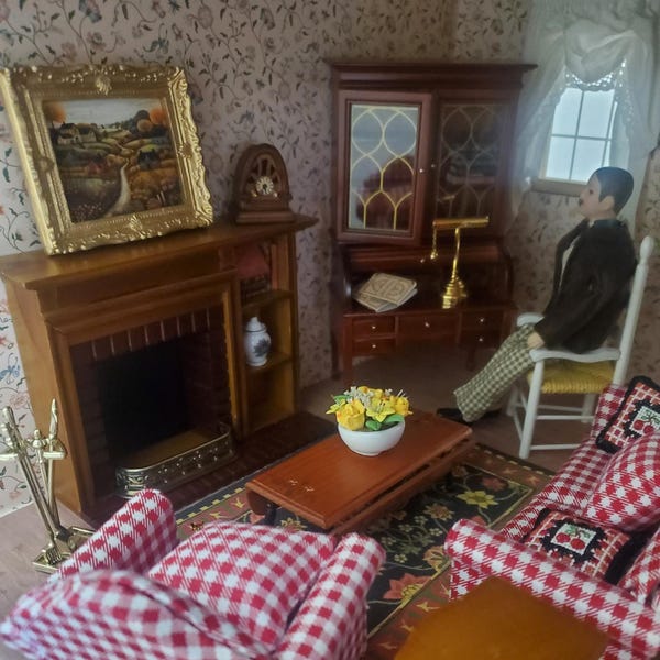 Dollhouse Miniature 1/4 Scale Rumpelstiltskin Doll by Cat Wingler ...