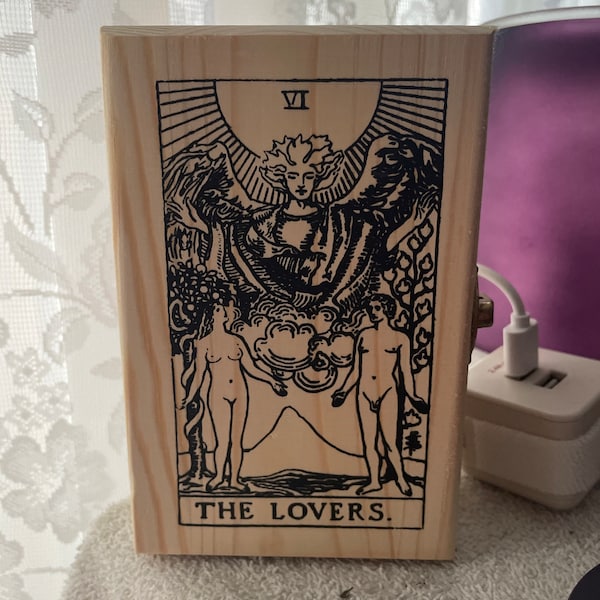Tarot Cards Box 13 Designs,handcrafted for Storing Your Cards , Hinged ...