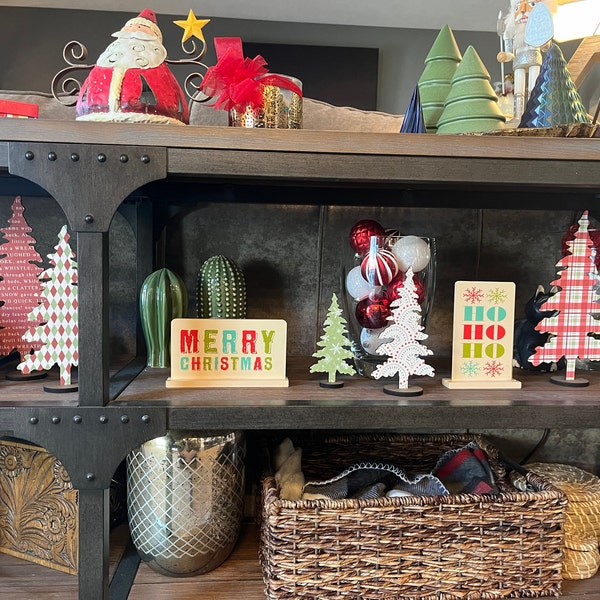 Decorative Freestanding Trees in 5 Sizes From 4 Inches to 10 1/2 Inches ...