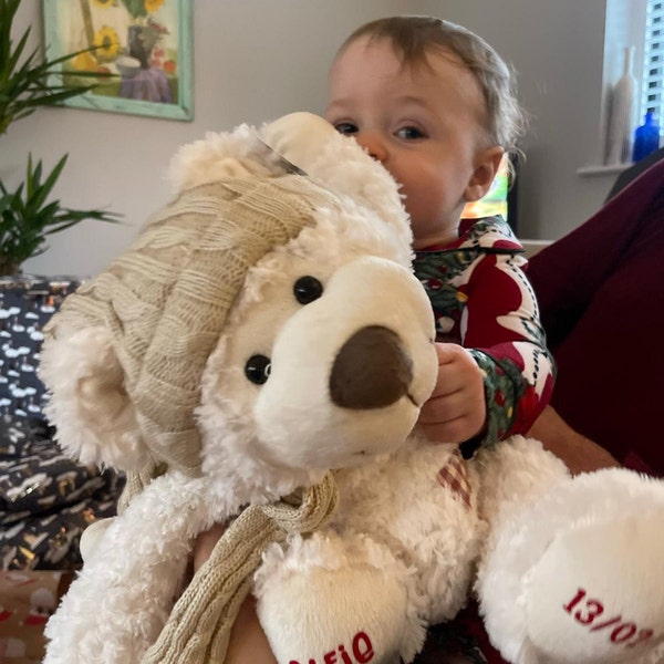 Personalised Star Sign Teddy, Birthday Gift, Zodiac Bear, Celestial ...