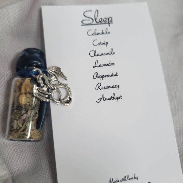 Sleep Spell - Sleeping Spell - Sleep Spell Jar - Witch Jar - Spell Jar ...