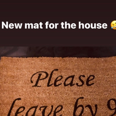 Please Leave by 9 Cute Door Mat Coir Doormat , Housewarming Gift ...