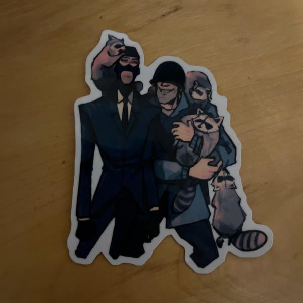 Team Fortress 2 TF2 Stickers - Etsy