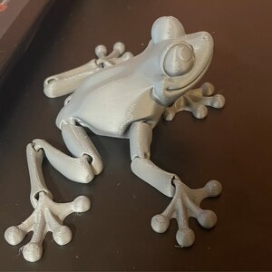 Cute Flexi Print-in-place Frog STL File for 3D Printing - Etsy