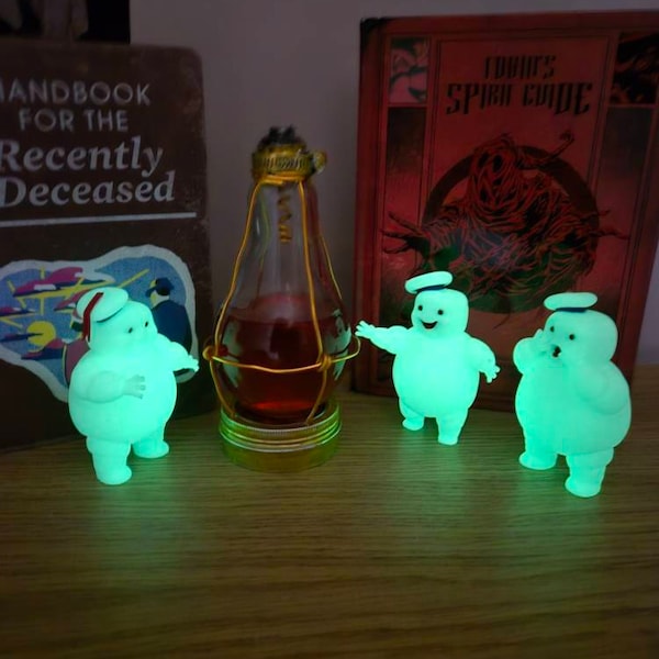 Mini Puft Stay Puft Set of 3 Ghostbusters With Heads - Etsy